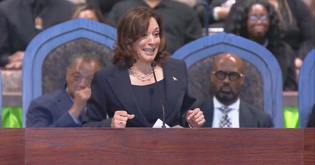 “He Defined the Rainbow!” – Kamala Harris Musters Fake Accent at Jesse ...